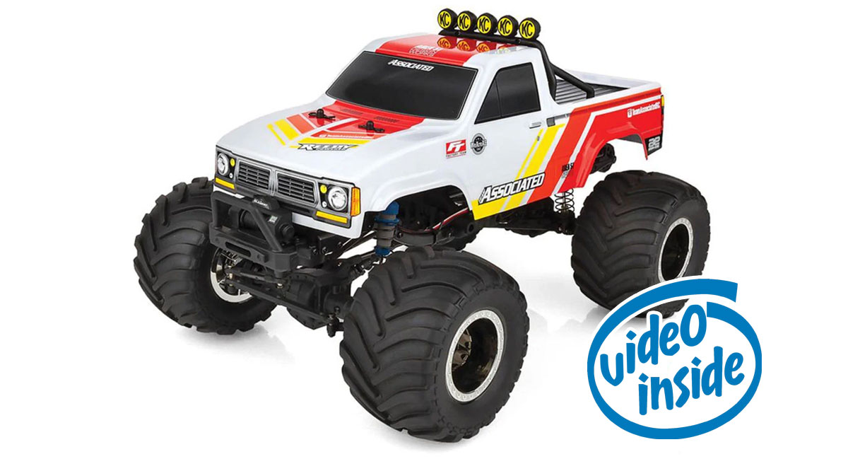 Team Associated MT12+ LUX Mini Monster Truck