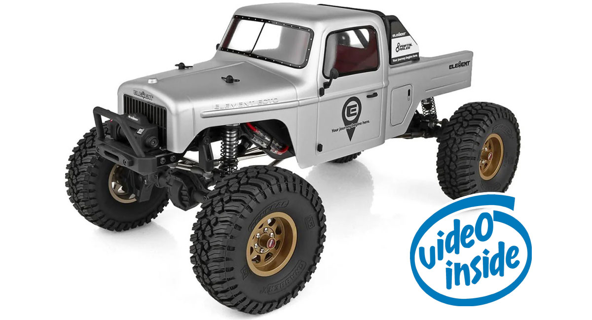 Element Enduro Ecto Portal Trail Truck - Grey